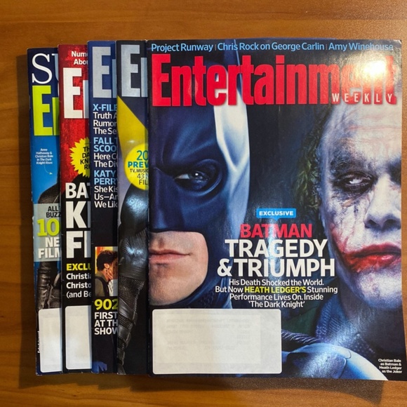 Other | Ew Magazine The Dark Knight Trilogy Lot | Poshmark